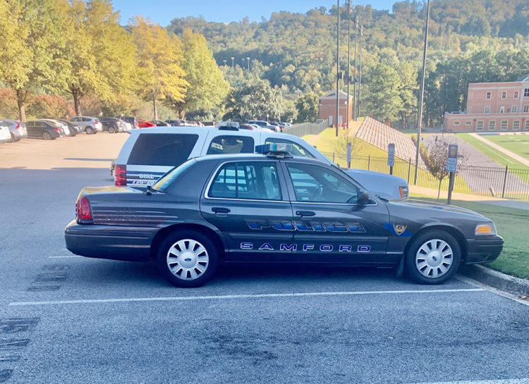 Subject Arrested by Samford Police - The Samford Crimson