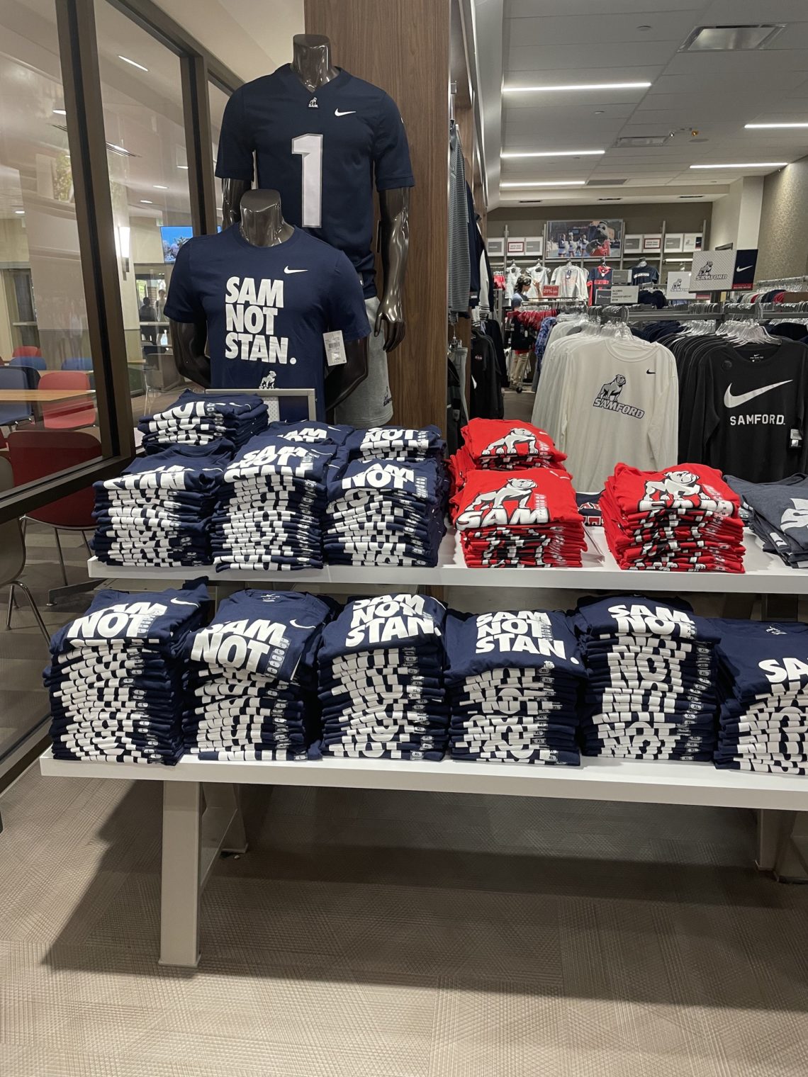 Behind the “Sam Not Stan” Shirt - The Samford Crimson