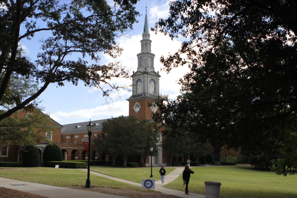 Samford's landscape draws students in - The Samford Crimson